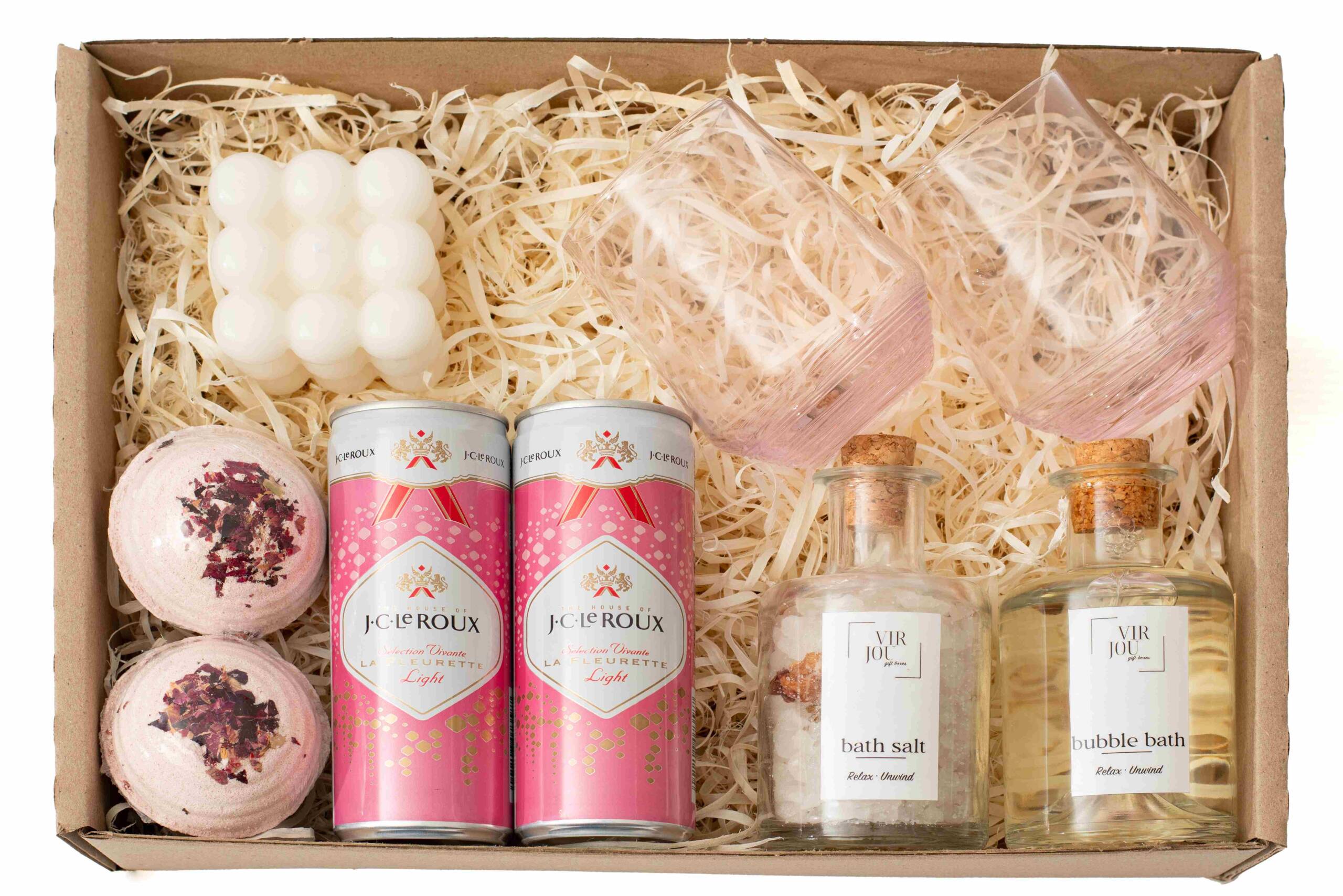 Double Bubbly Bath Bliss Pamper Box – VirJou Gift Boxes